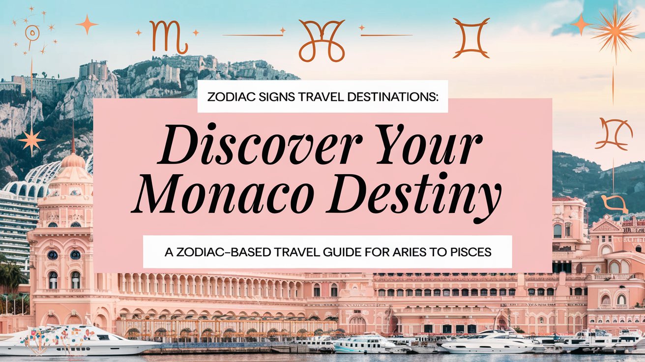 Zodiac Signs Travel Destinations: Discover Your Monaco Destiny - A Zodiac-Based Travel Guide for ...