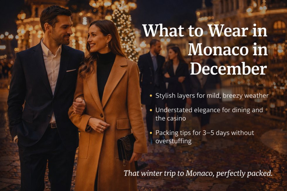 What To Wear In Monaco In December (Without Freezing Or Looking Under ...